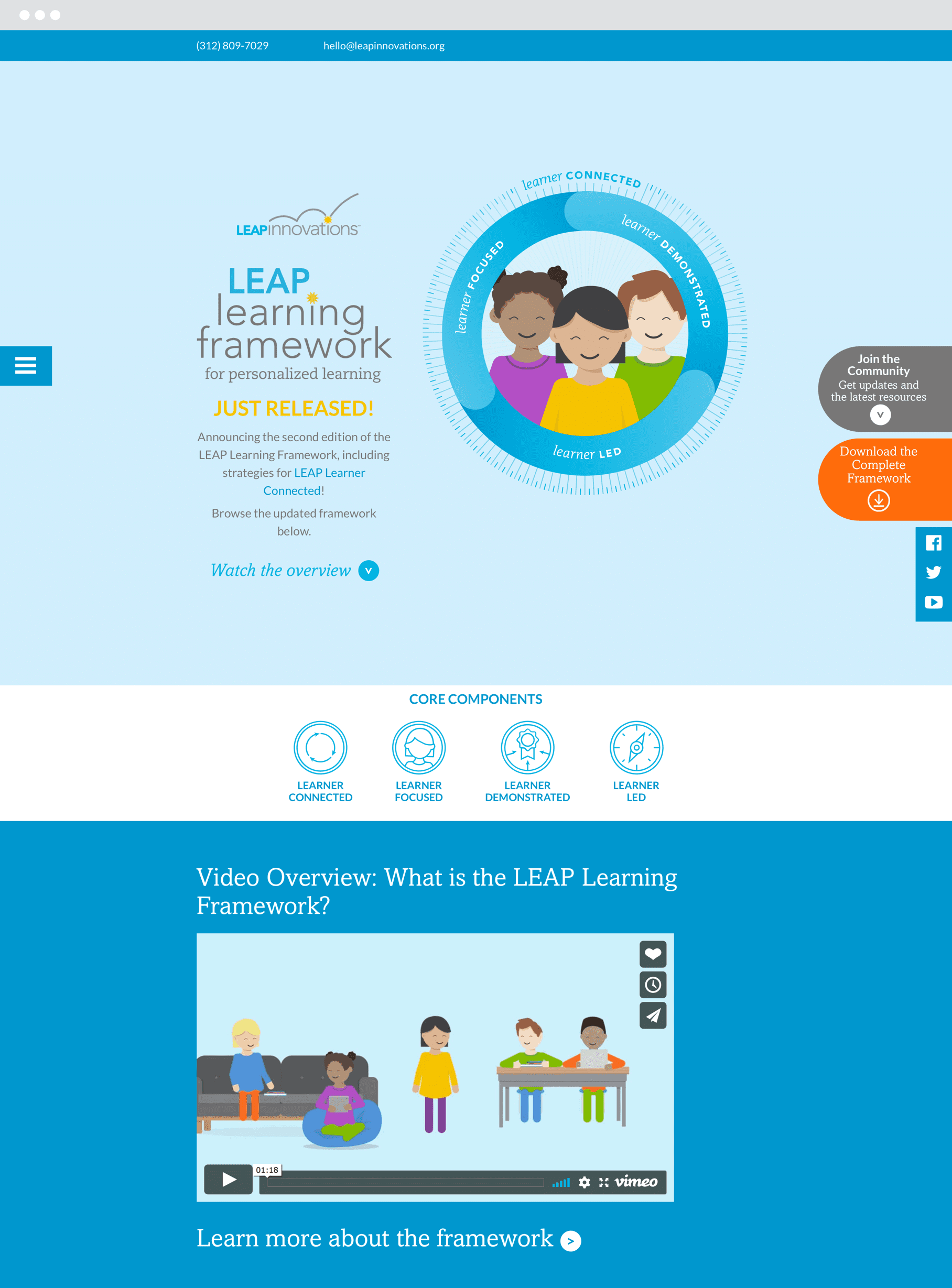 Leap Framework - Non-Profit Web Design - Web Design Agency - Gulo